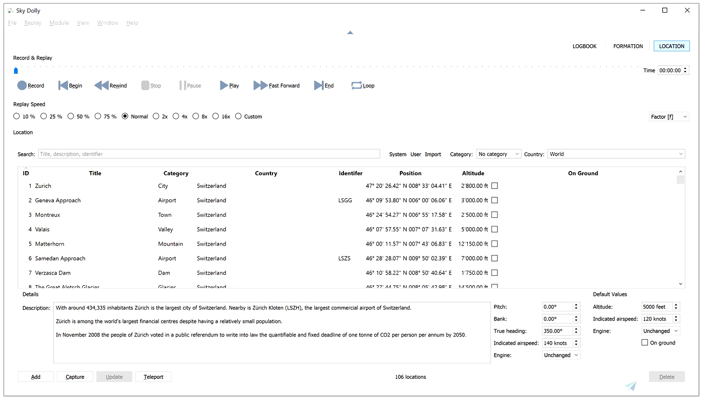 Sky Dolly For Microsoft Flight Simulator Msfs