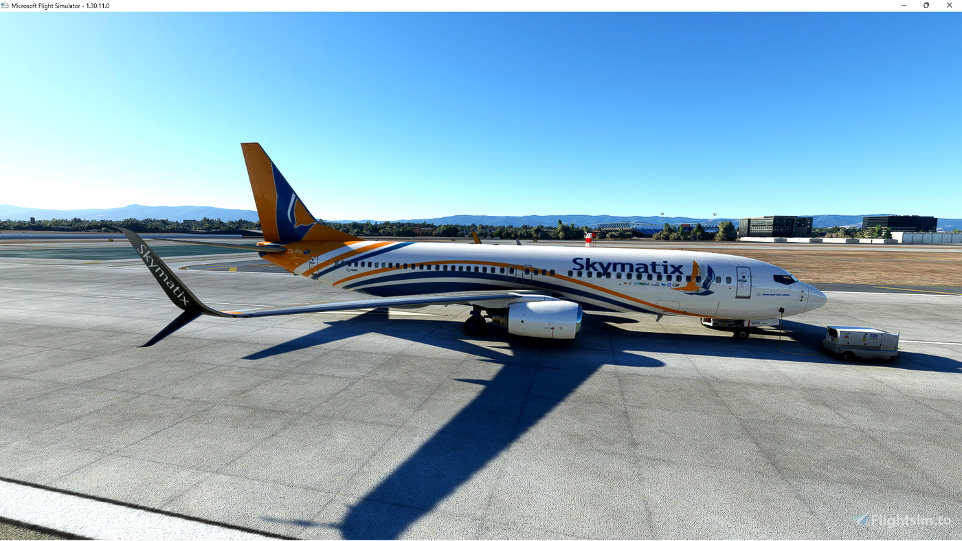 Skymatix - Livery for the PMDG B738 (SSW) pour Microsoft Flight Simulator | MSFS