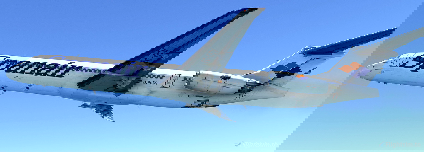 SPANAIR EC-GCV "SUNBURST" 8K for Microsoft Flight Simulator | MSFS