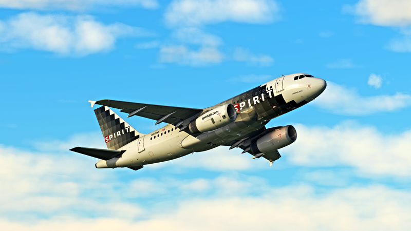 Spirit "Checkers" [8K] - LatinVFR A319 for Microsoft Flight Simulator ...