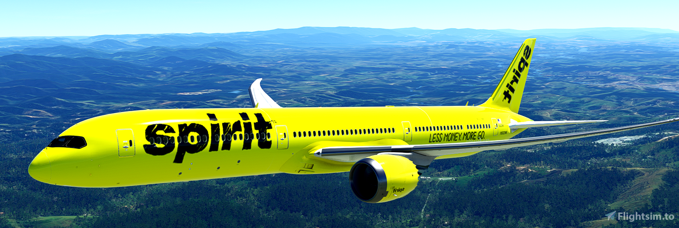 SPIRIT N502NK for Microsoft Flight Simulator | MSFS