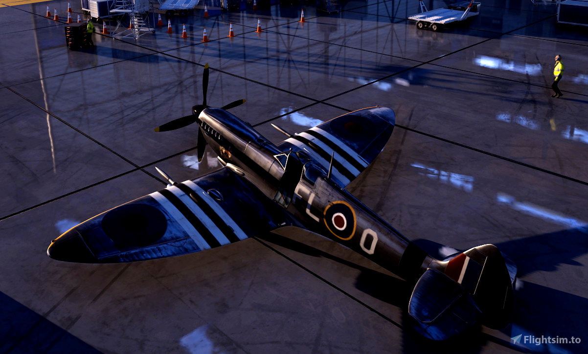 Spitfire IX Florence for Microsoft Flight Simulator | MSFS