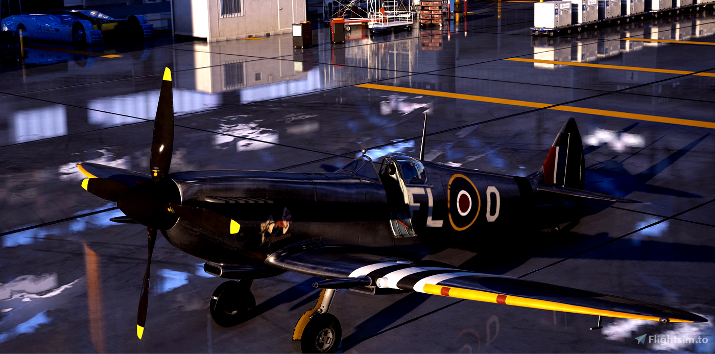 Spitfire IX Florence for Microsoft Flight Simulator | MSFS
