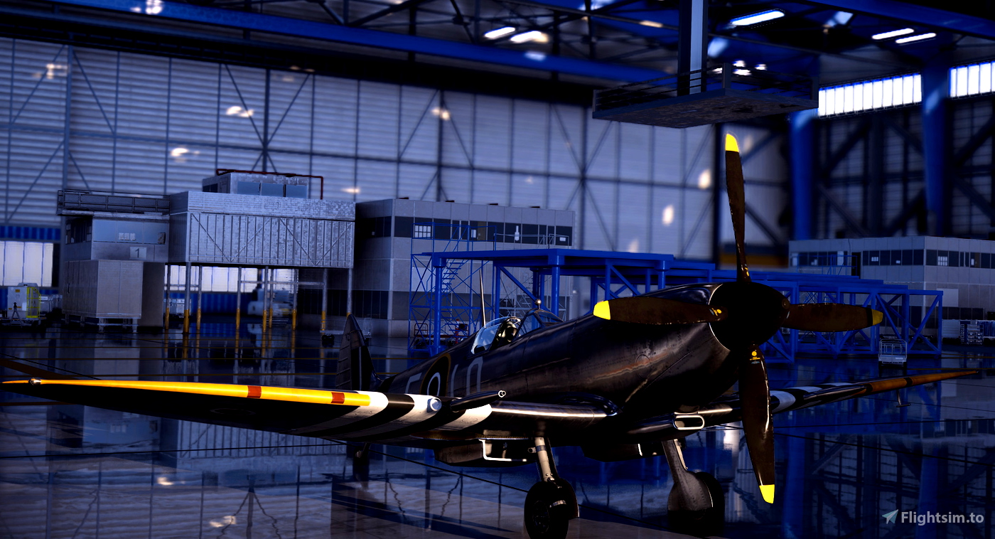 Spitfire IX Florence for Microsoft Flight Simulator | MSFS