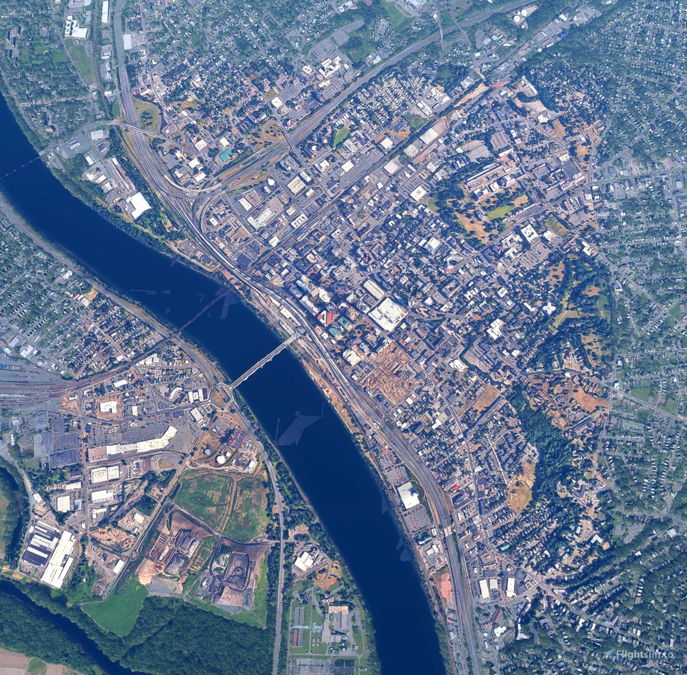 Springfield - MA - USA for Microsoft Flight Simulator | MSFS