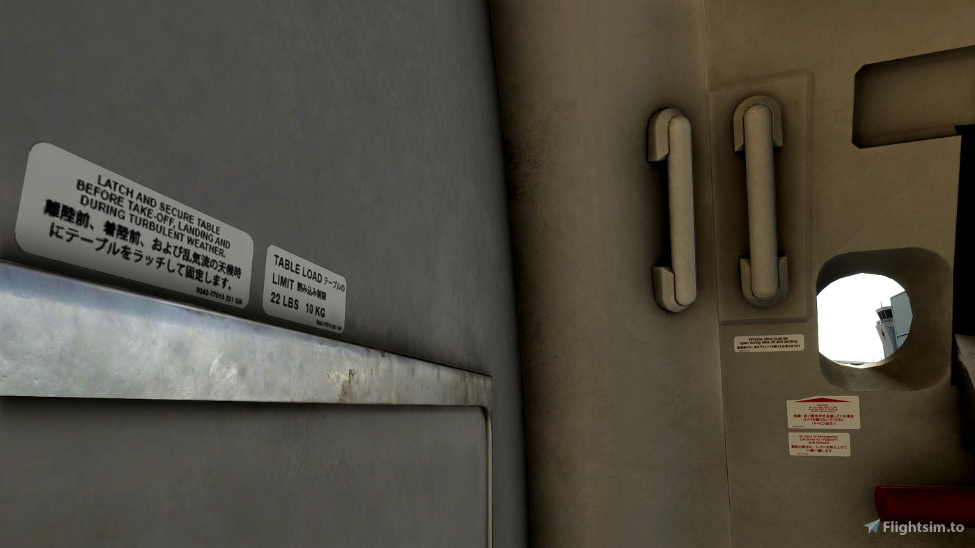 [STARFLYER] 8K livery w/Cabin | IFE system onboard | 4K available のために ...