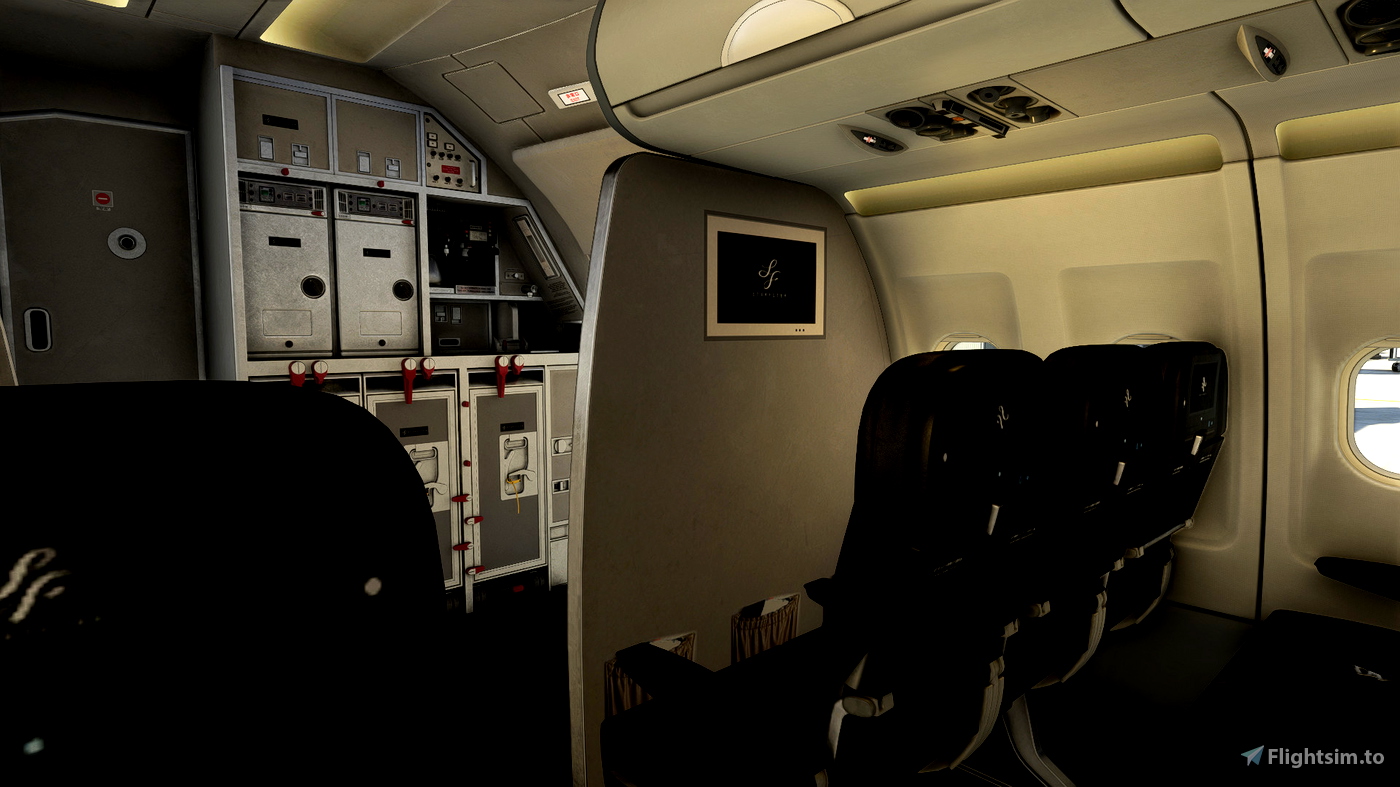 [STARFLYER] 8K livery w/Cabin | IFE system onboard | 4K available のために ...