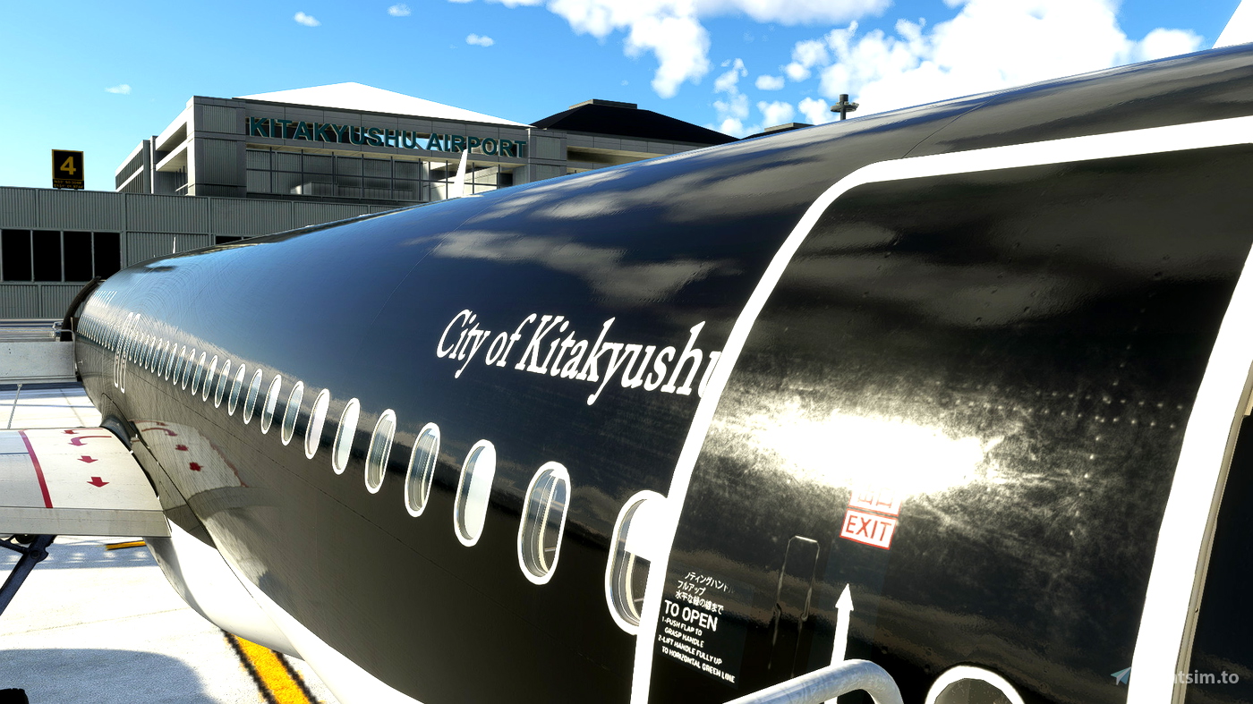 [STARFLYER] 8K livery w/Cabin | IFE system onboard | 4K available のために ...