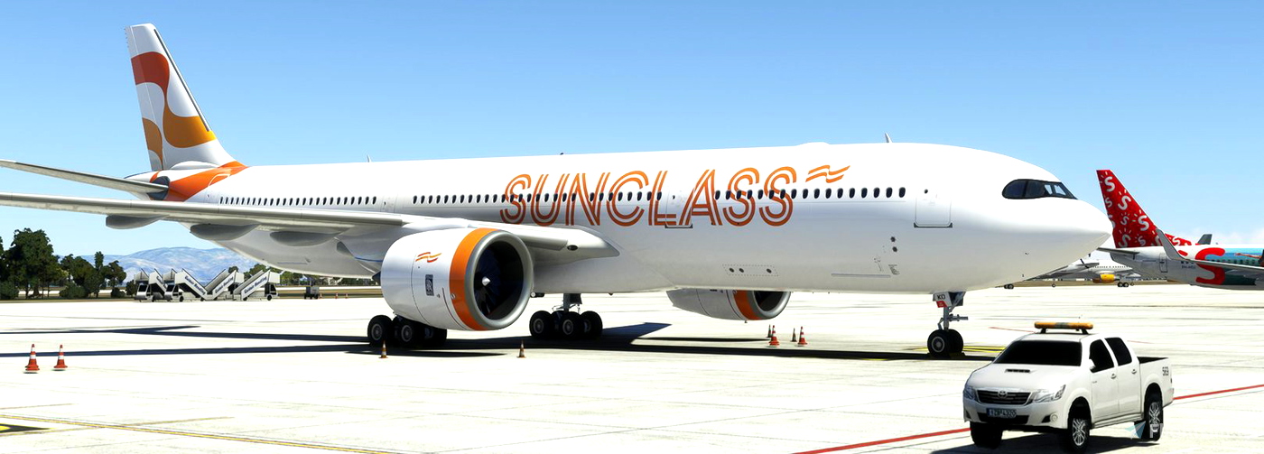 SUNCLASS AIRLINES OY-VKO 8K for Microsoft Flight Simulator | MSFS