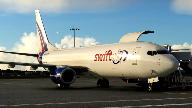 Swiftair | EC-NXV | PMDG B737-800BCF for Microsoft Flight Simulator | MSFS