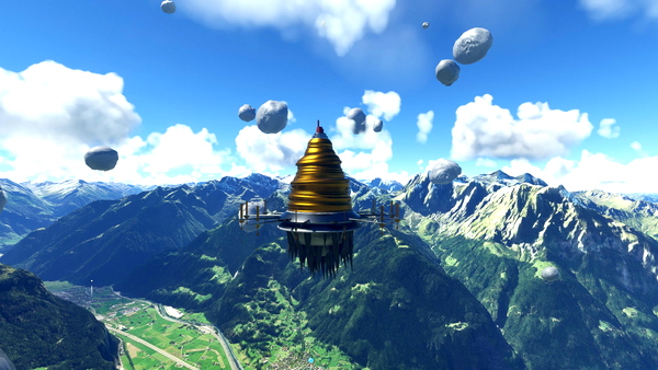 Alita 2 ⚔️ Sky City for Microsoft Flight Simulator | MSFS