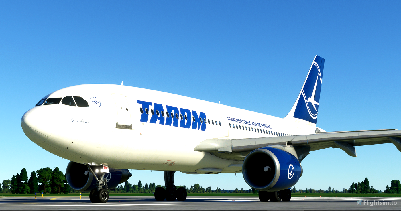 TAROM | YR-LCA | Airbus A310-300 | 8K voor Microsoft Flight Simulator ...