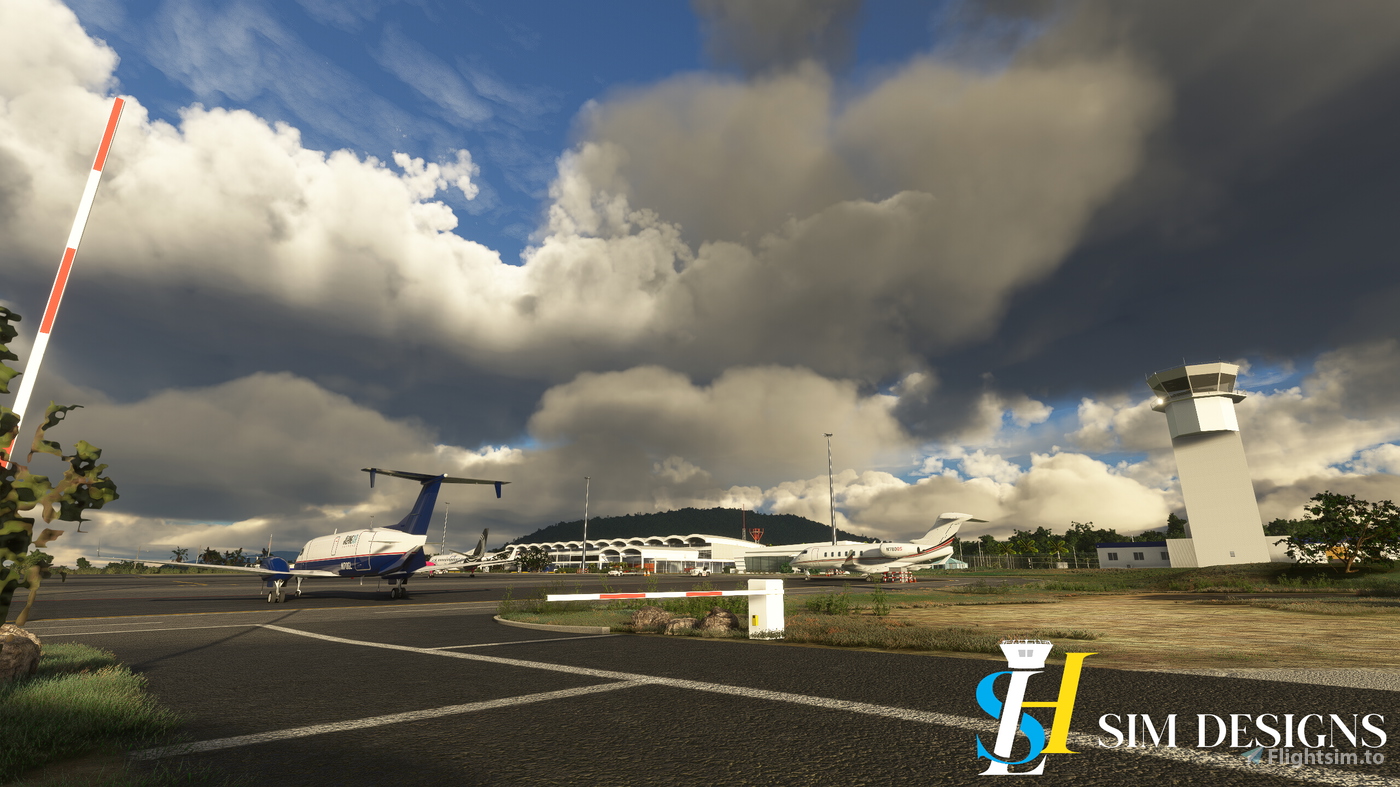 SLH Sim Designs - Terrance B. Lettsome Intl. - British Virgin Islands ...