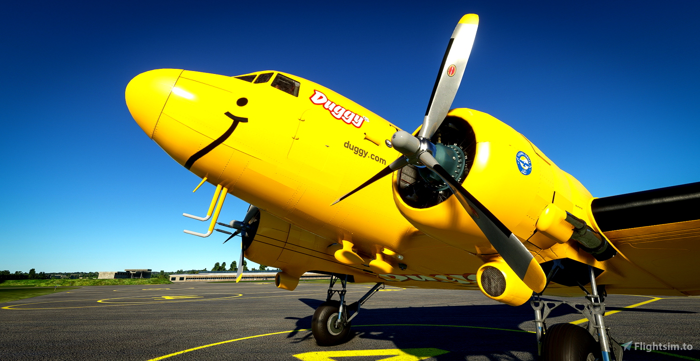 The Douglas DC-3 Duggy N1XP The Smile on the Sky. Now in Retrofit GPS ...