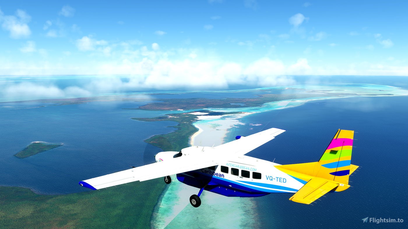 The Great Blue Hole Belize Flight Plan pour Microsoft Flight Simulator ...
