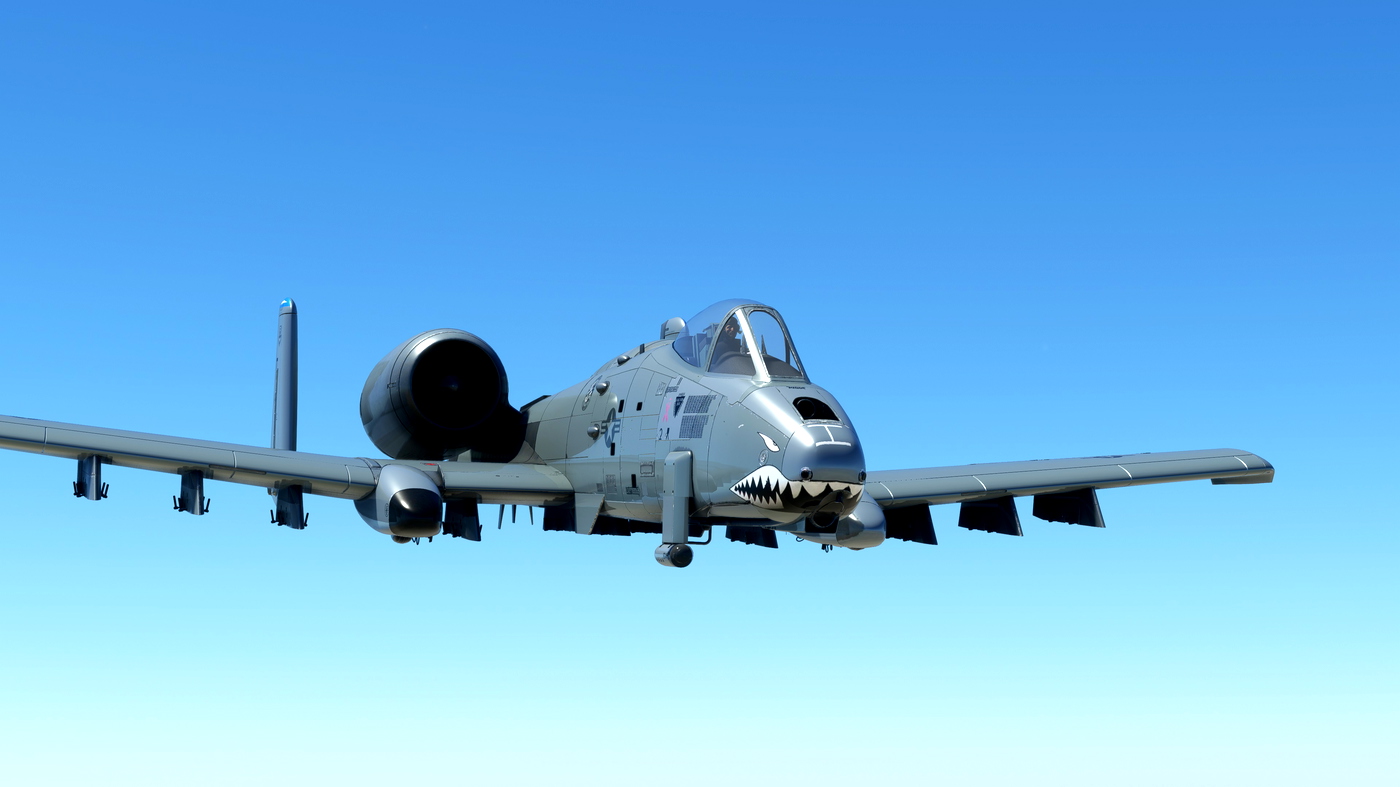 The scheme of the 78614 Flying Shark from the74th FS for Mscenery A-10 ...