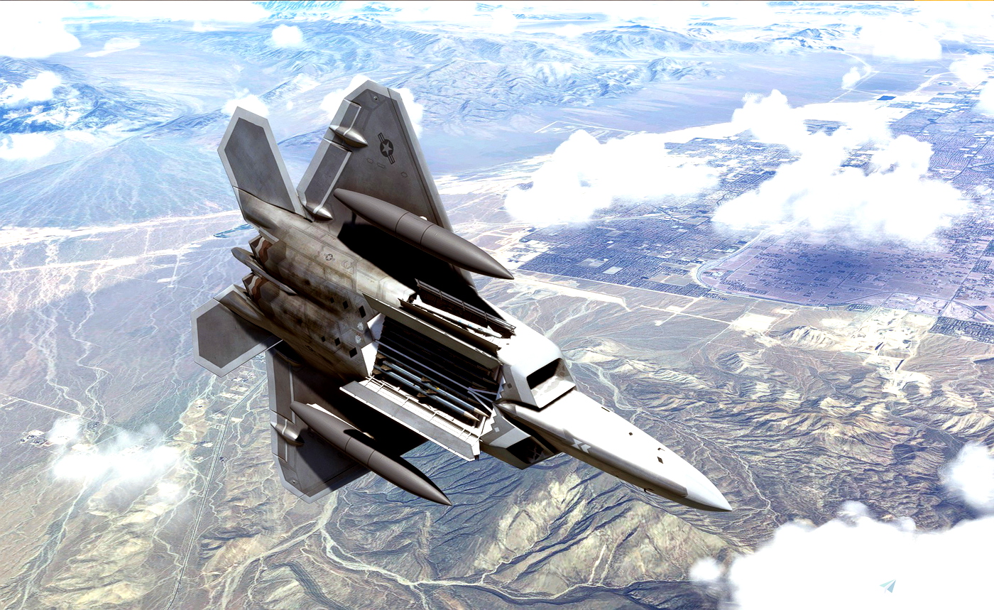 Top Mach Studios F-22A Raptor Paint Kit for Microsoft Flight Simulator ...