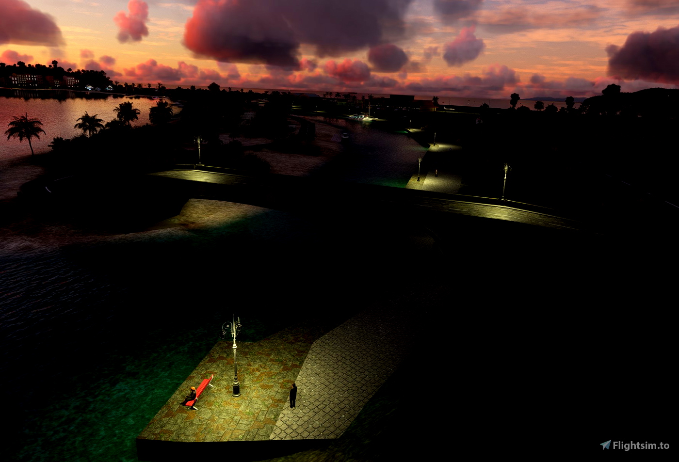 TVSC CANOUAN AIRPORT + HARBORD for Microsoft Flight Simulator | MSFS