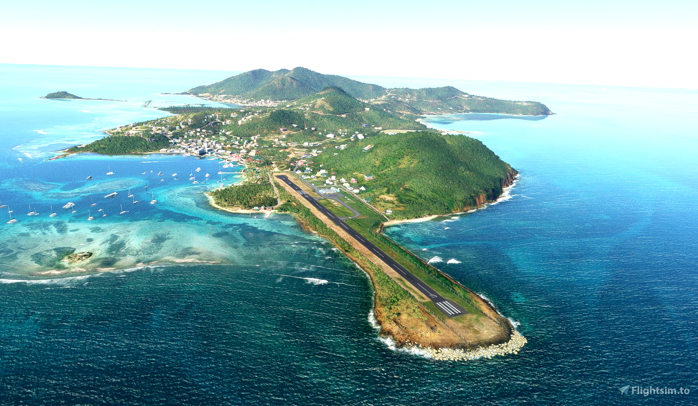 TVSU UNION ISLAND AIRPORT for Microsoft Flight Simulator | MSFS