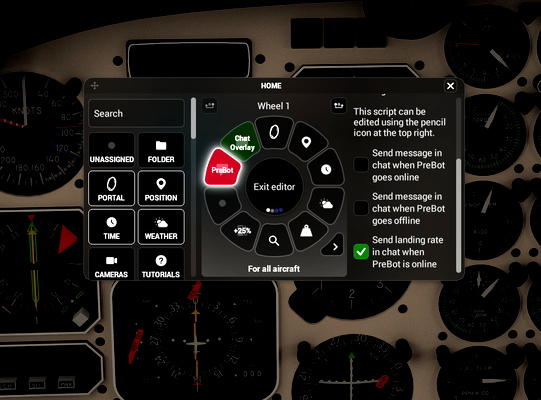 Flow Pro Widget: Landing rate for Microsoft Flight Simulator | MSFS