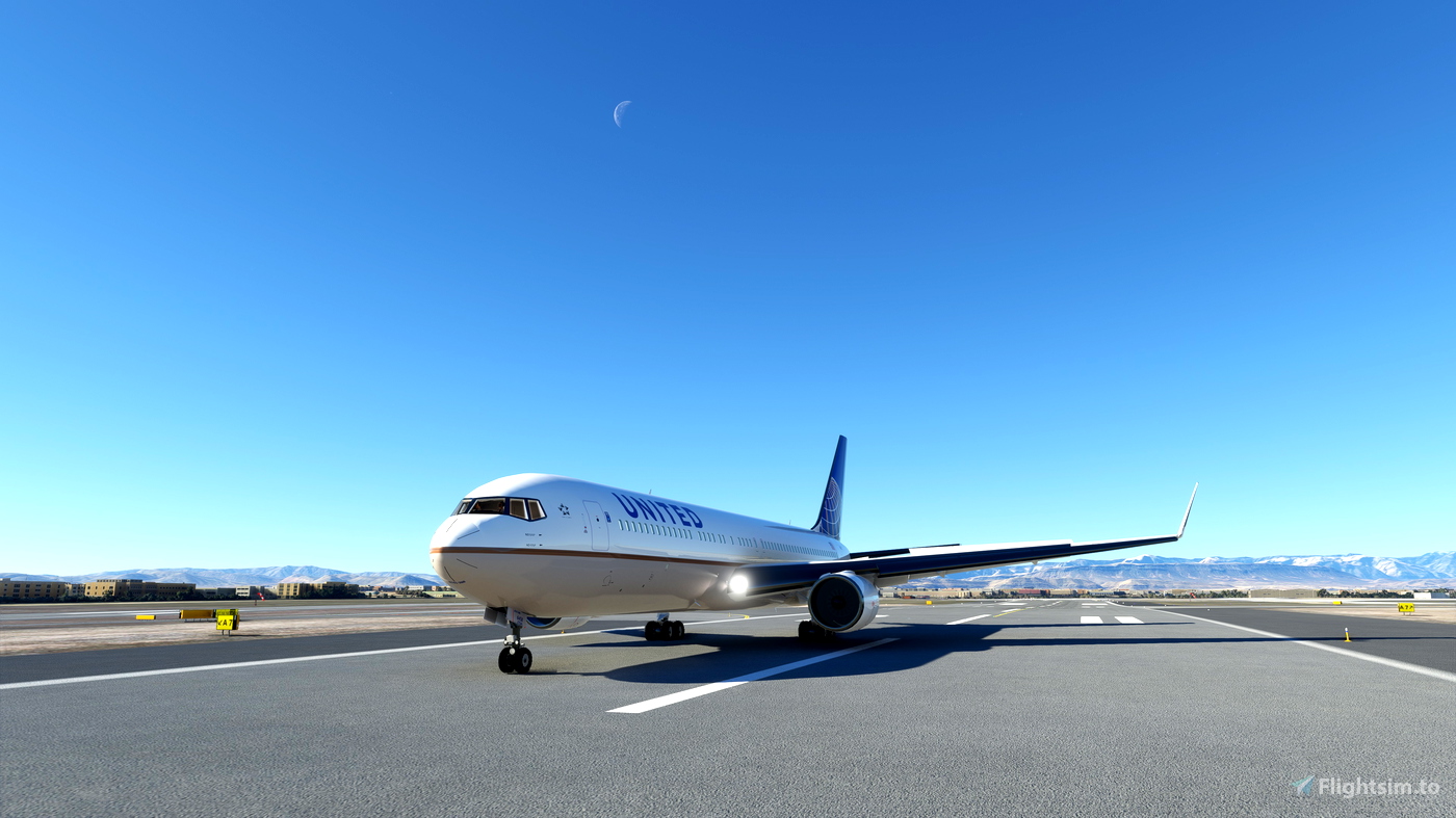United 767-300ER for SnowPalmStudios' Boeing 767-300ER Winglets for ...