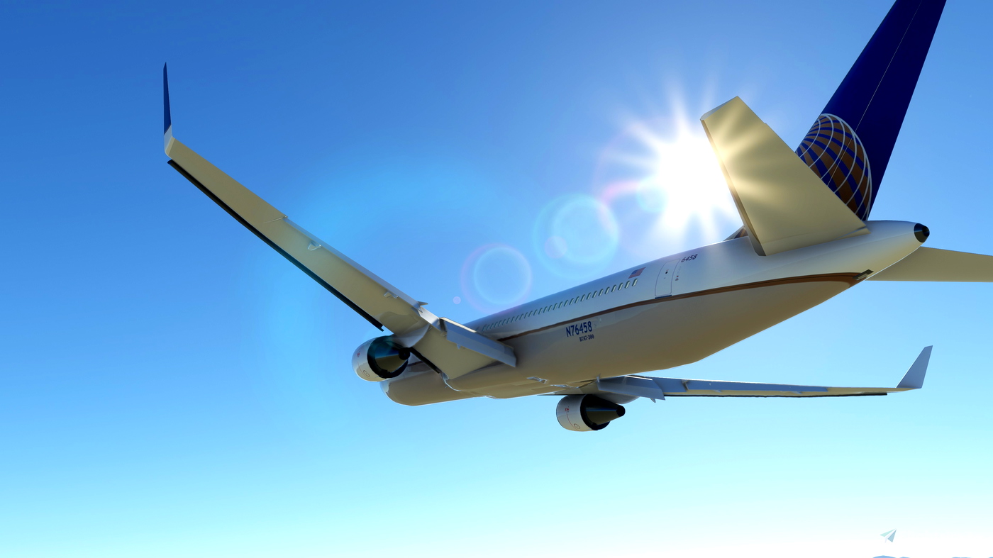 United 767-300ER for SnowPalmStudios' Boeing 767-300ER Winglets for ...