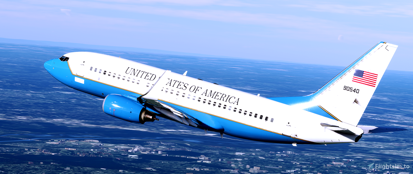 United States Air Force BBJ | 90540 | PMDG 737-700 BBJ for Microsoft ...