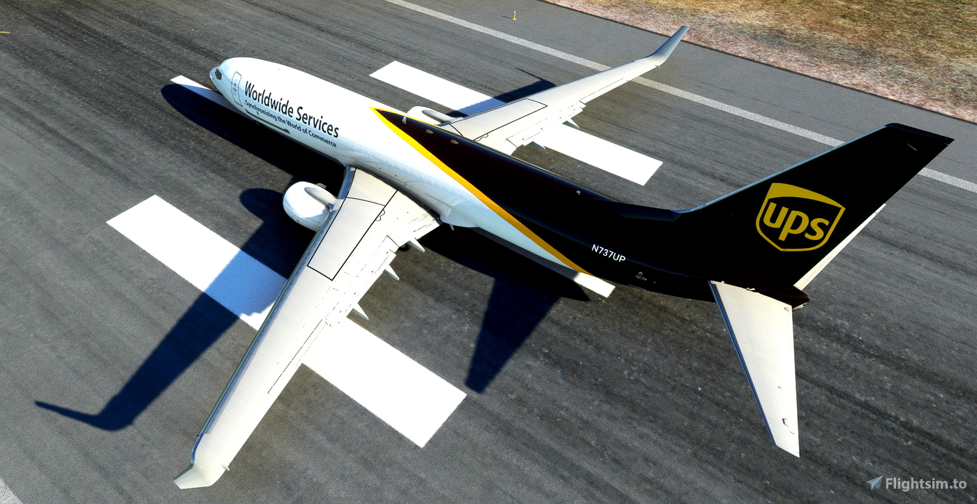 UPS / United Parcel Service PMDG B737-800BCF for Microsoft Flight ...