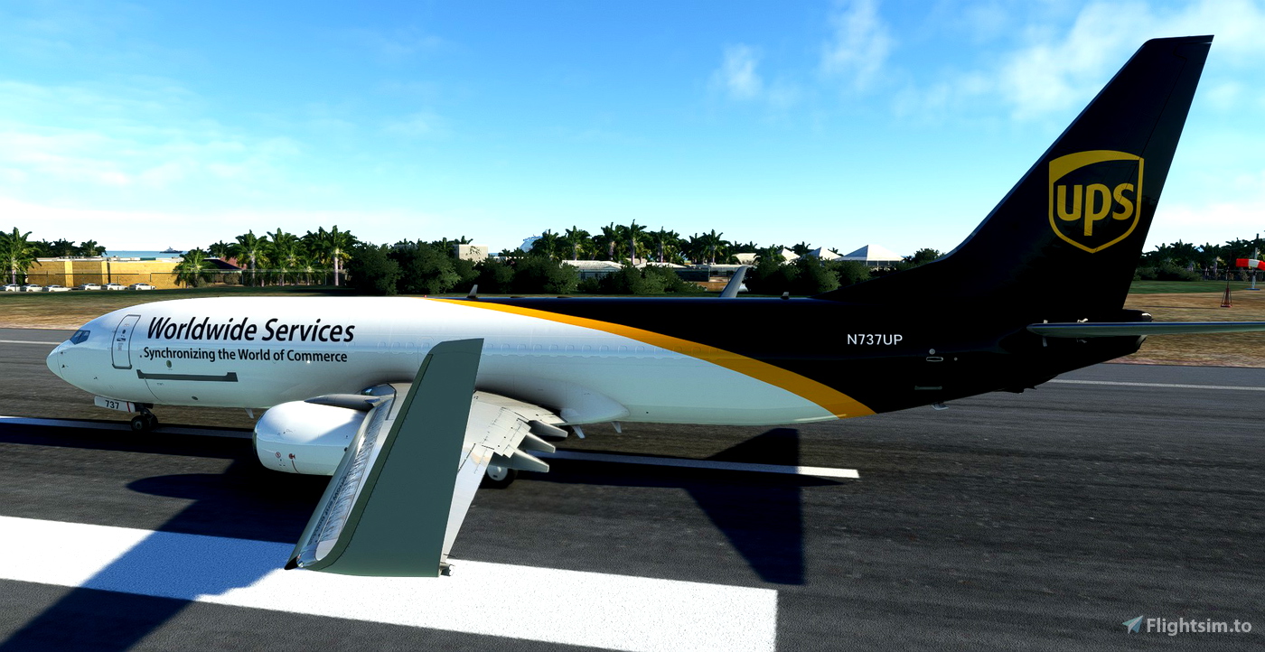 UPS / United Parcel Service PMDG B737-800BCF for Microsoft Flight ...