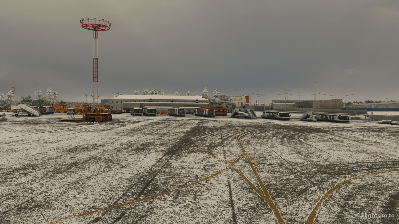 Digital Design - UUDD - Domodedovo Airport for Microsoft Flight ...