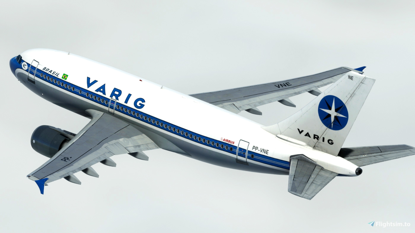 Varig PP-VNE (Fictional) - IniBuilds A310 for Microsoft Flight ...