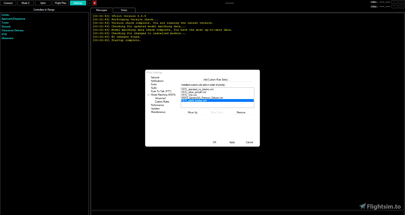 VATSIM Better Model Matching FSLTL+VFR traffic for Microsoft Flight ...