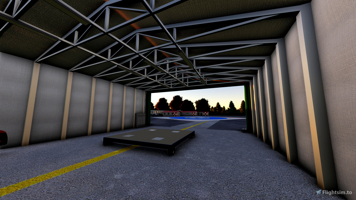 Verona HEMS base + Hospital for Microsoft Flight Simulator | MSFS