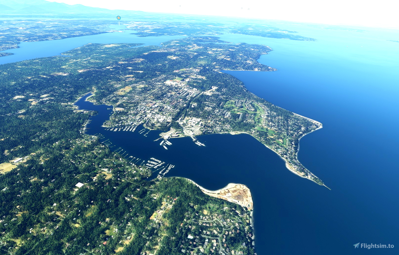 Water Fix - Seattle, Washington, USA for Microsoft Flight Simulator | MSFS