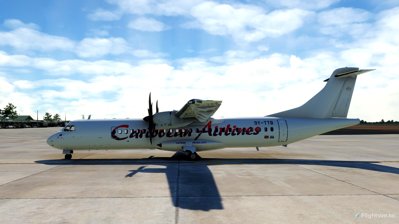Caribbean Airlines Asobo ATR 72-600 - 9Y-TTB (Old White Tail) for ...