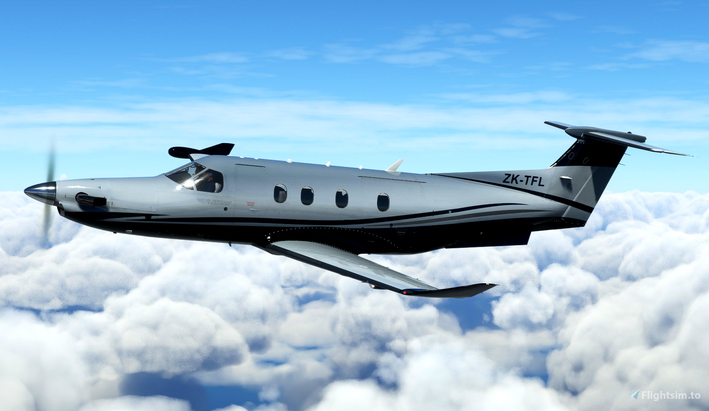 Private ZK-TFL (New Zealand) | Carenado Pilatus PC-12 [4K] for Microsoft Flight Simulator | MSFS