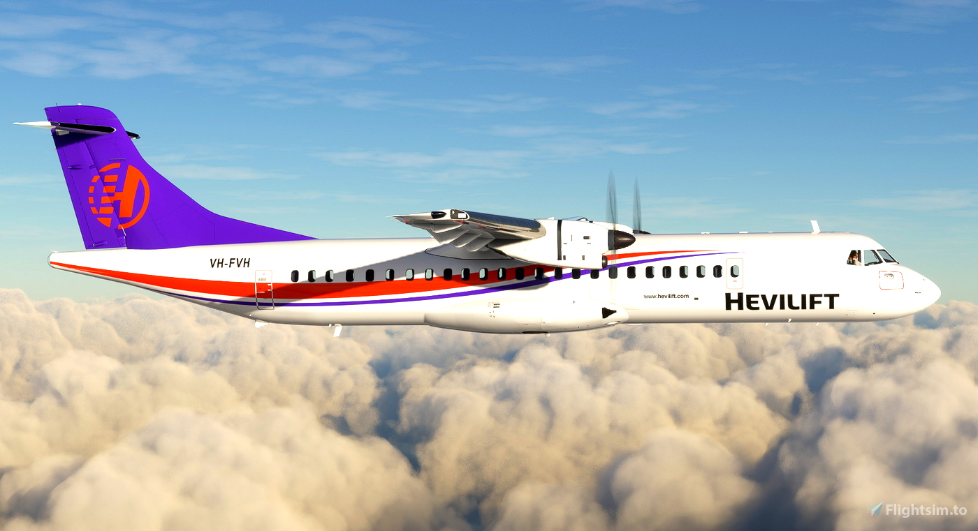 HeviLift VH-FVH (Aerlink) (Australia) | Hans Hartmann (Asobo) ATR 72 ...