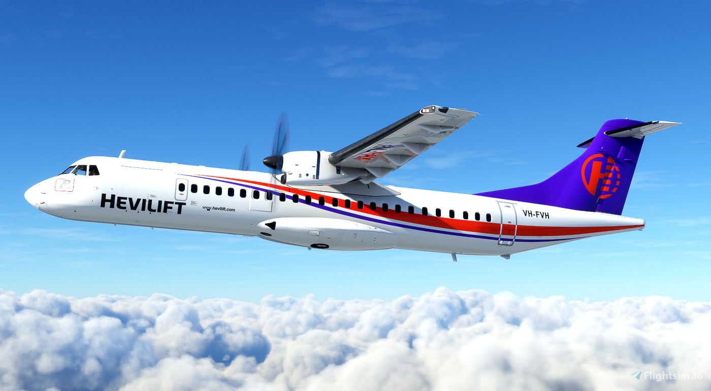 HeviLift VH-FVH (Aerlink) (Australia) | Hans Hartmann (Asobo) ATR 72 ...