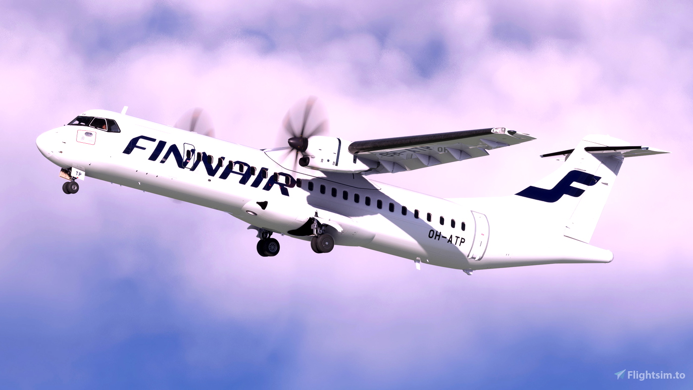 Asobo ATR 72-600 - Finnair OH-ATP for Microsoft Flight Simulator | MSFS