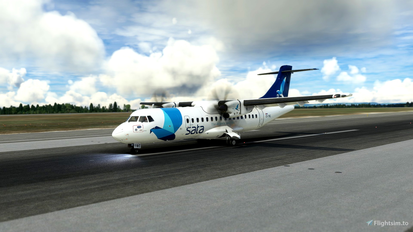 [4K][ATR 42-600] SATA Air Açores CS-TRC Faial for Microsoft Flight ...
