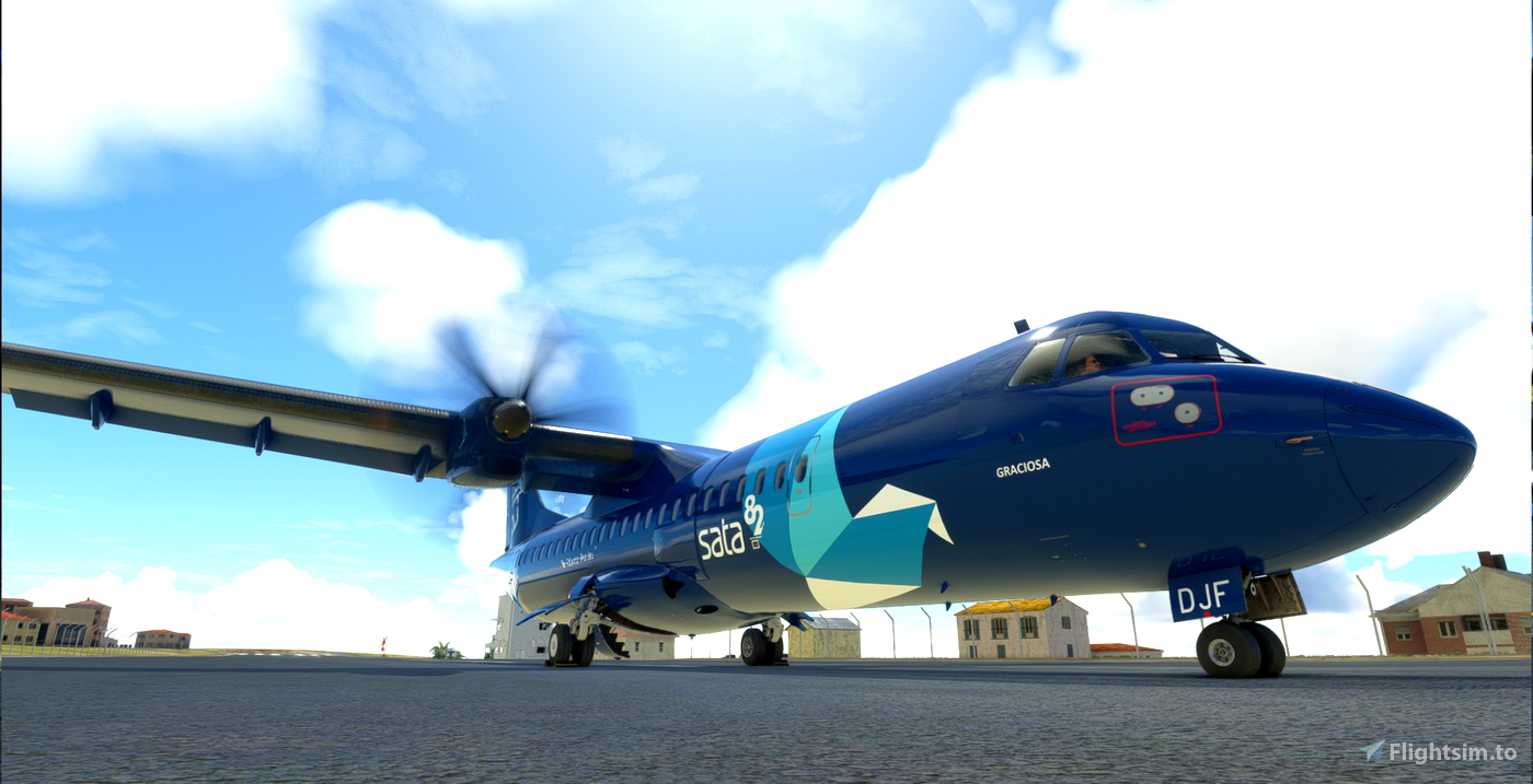 ATR 72, high resolution 82th SATA anniversary (fictional aircraft and ...
