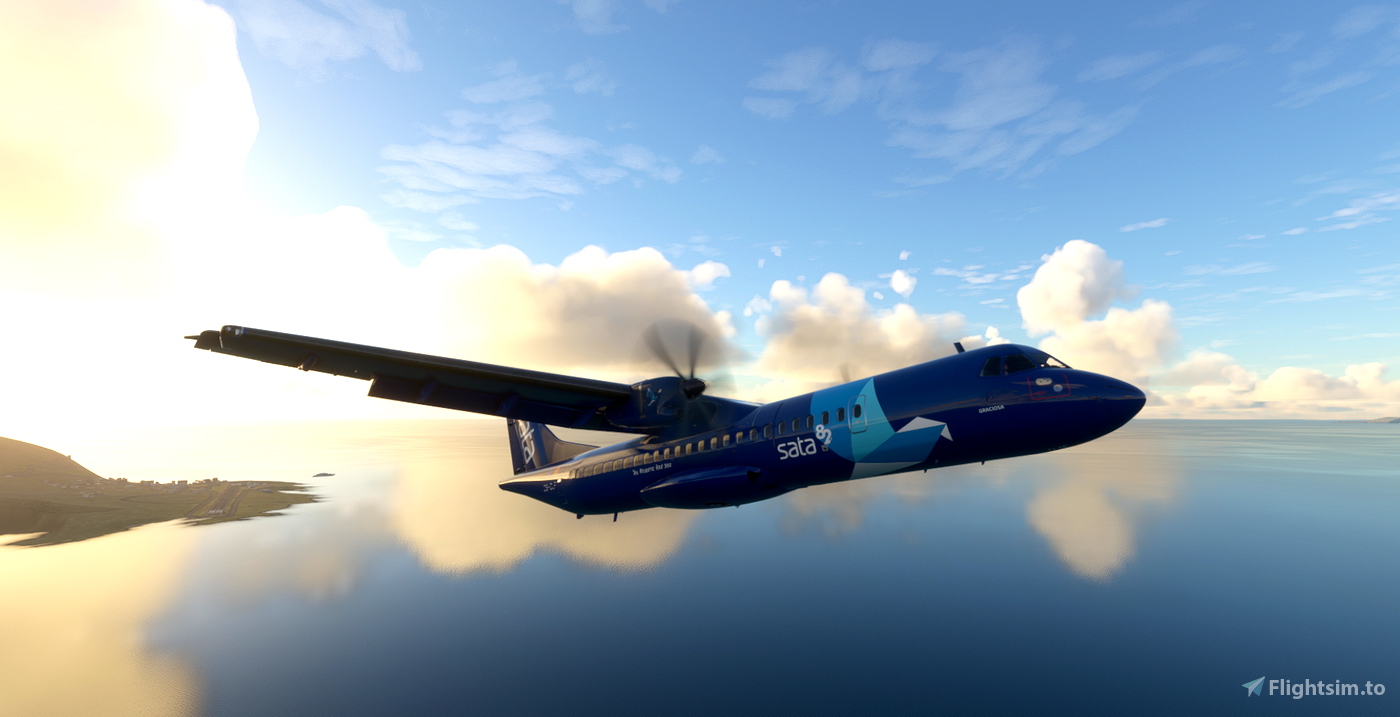 ATR 72, high resolution 82th SATA anniversary (fictional aircraft and ...