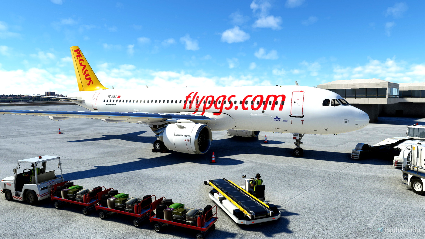 [A32NX] [8K] Pegasus Airlines TC-NBZ for Microsoft Flight Simulator | MSFS