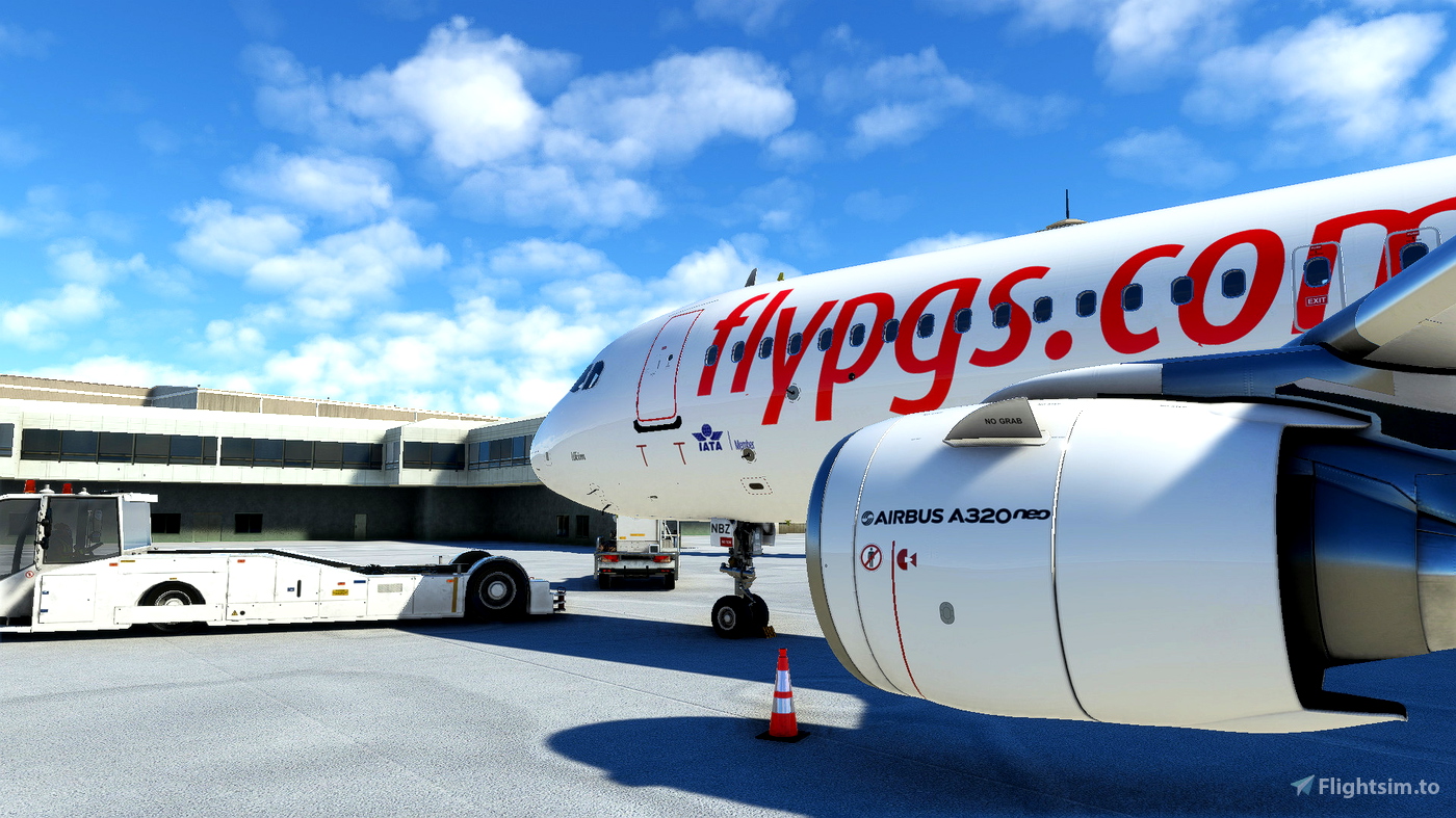 [A32NX] [8K] Pegasus Airlines TC-NBZ for Microsoft Flight Simulator | MSFS