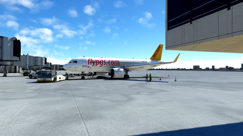 [A32NX] [8K] Pegasus Airlines TC-NBZ for Microsoft Flight Simulator | MSFS