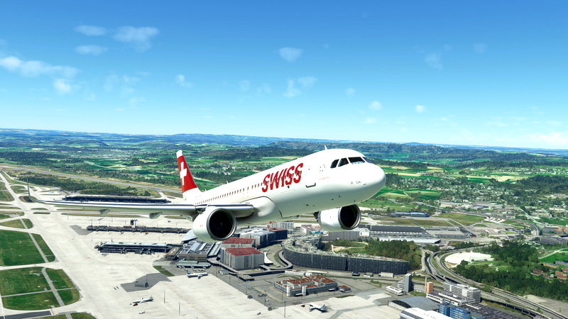 A320neo SWISS 8K Livery for Microsoft Flight Simulator | MSFS