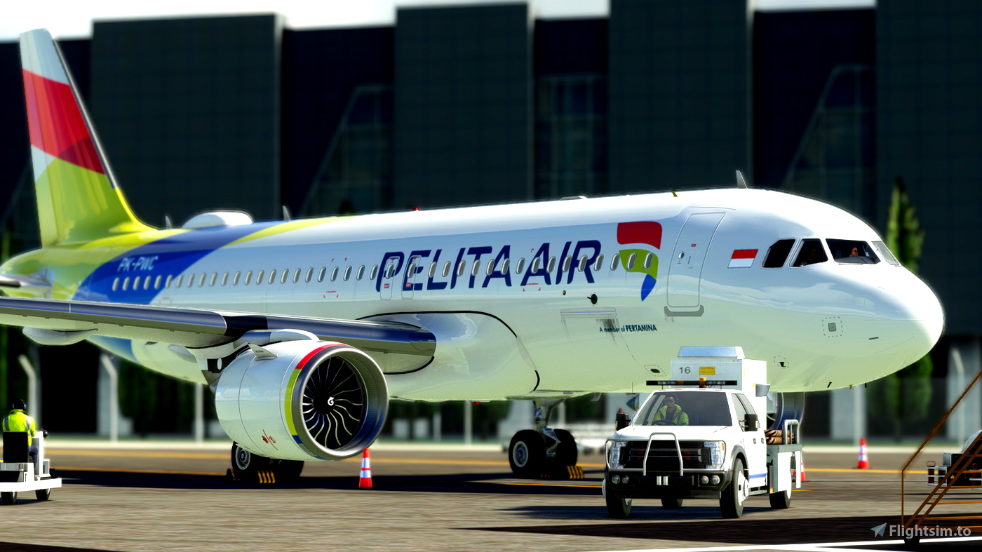 [A32NX] FlyByWire A320 Pelita Air PK-PWC, PWD | 8K for Microsoft Flight ...