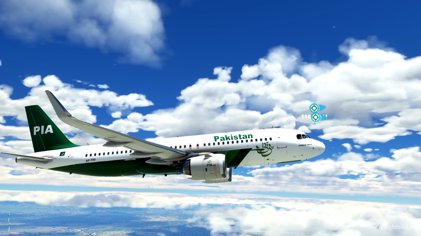 [A32NX] Pakistan International Airlines (PIA) Livery for Microsoft ...