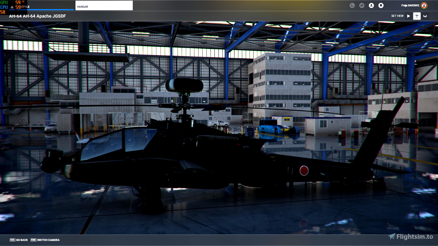 AH-64 Apache JGSDF for Microsoft Flight Simulator | MSFS