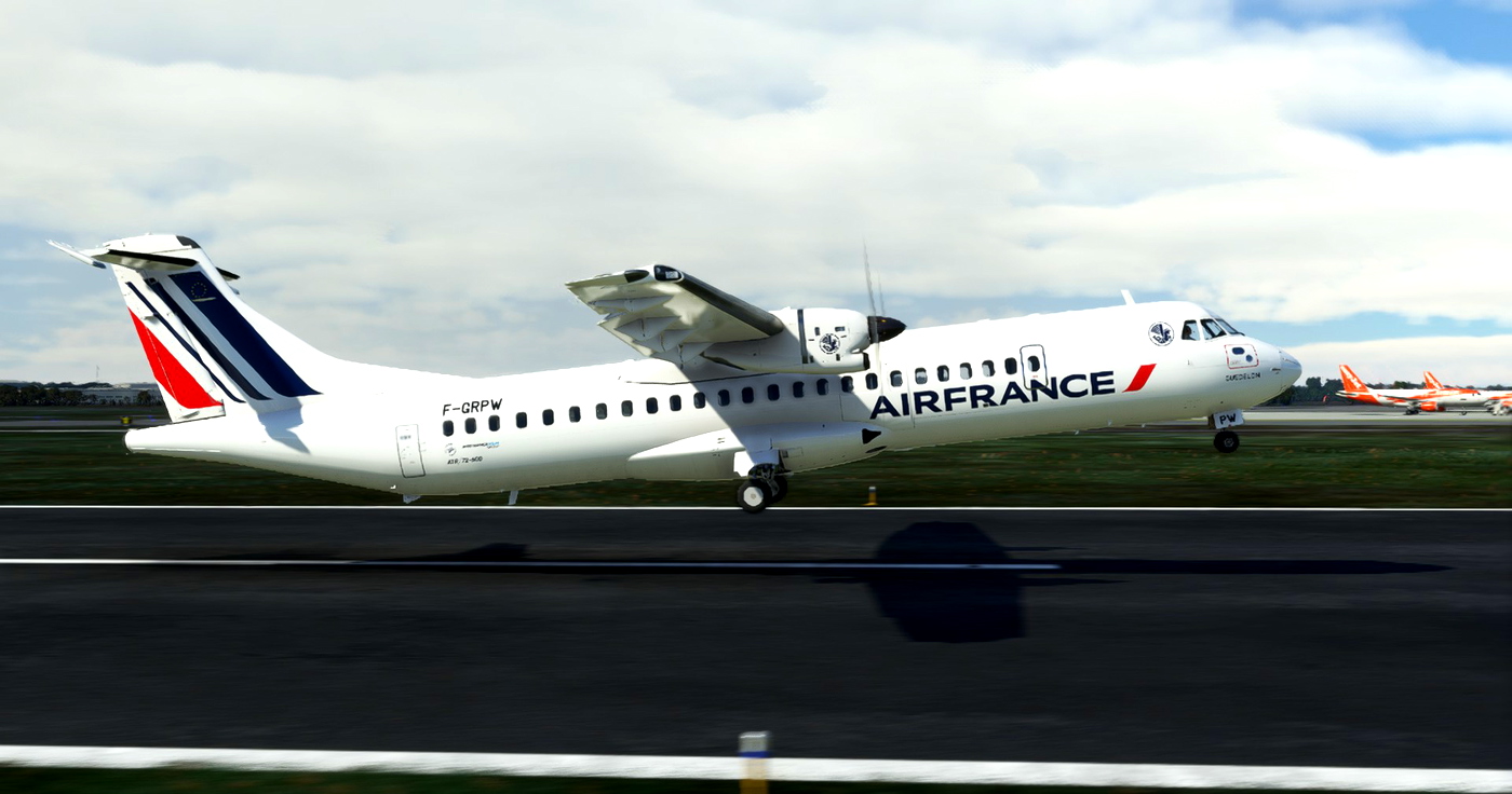 Air France "2023 livery" Hans Hartmann ATR 72-600 for Microsoft Flight ...
